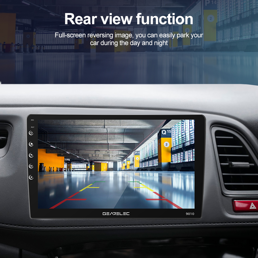 GEARELEC Universal Android Car Radio Bluetooth/GPS/FM Touch Screen Car ...