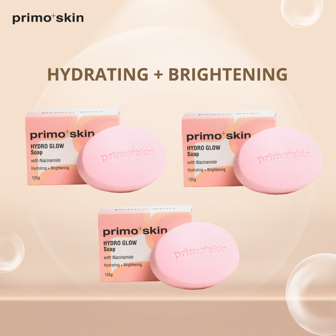 Primo+Skin Hydro Glow Body Soap w/ Niacinamide 135G by 3's | Shopee ...