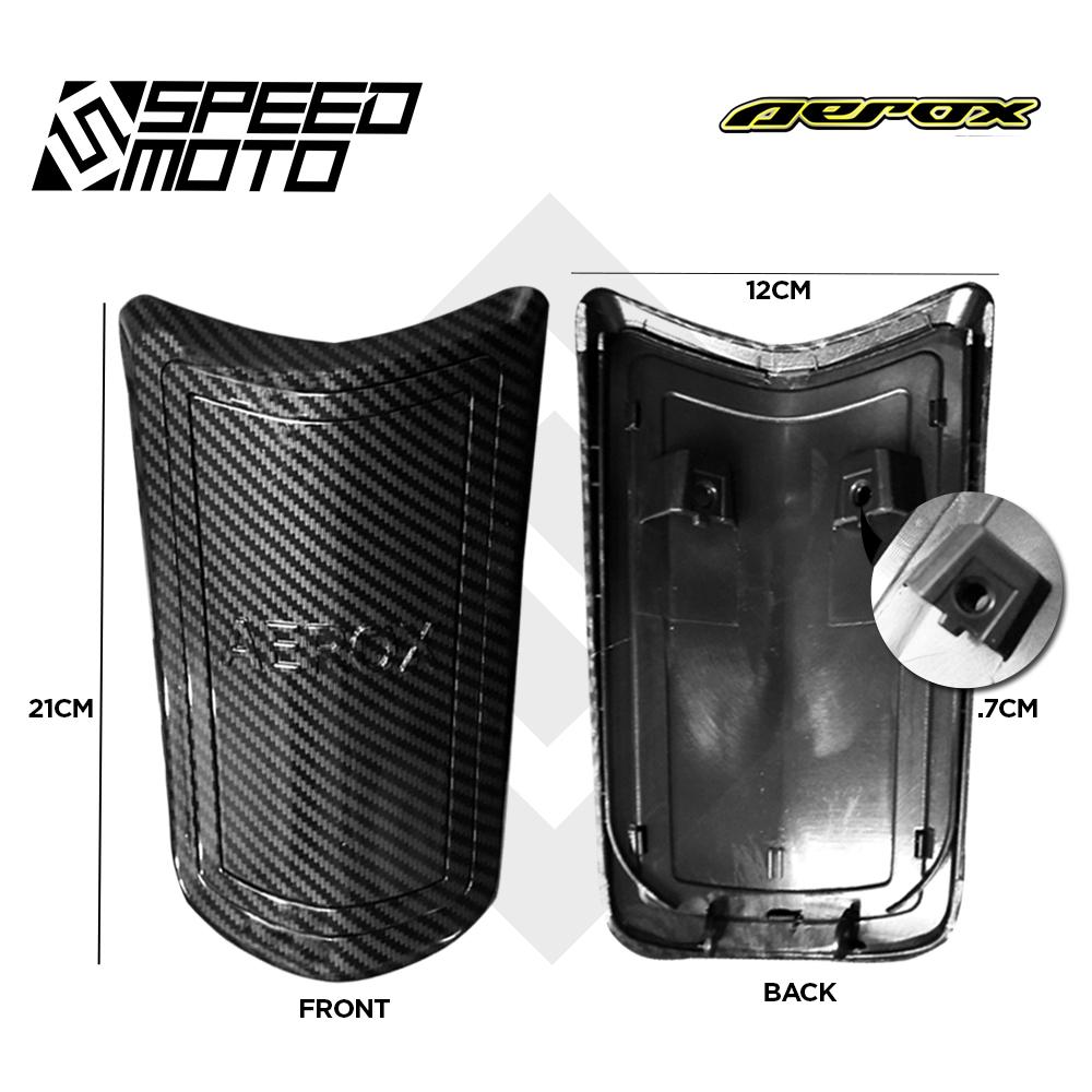 AEROX V1 TANK COVER / FUEL GAS CAP COVER CARBON FOR AEROX 155 V1 2019 ...