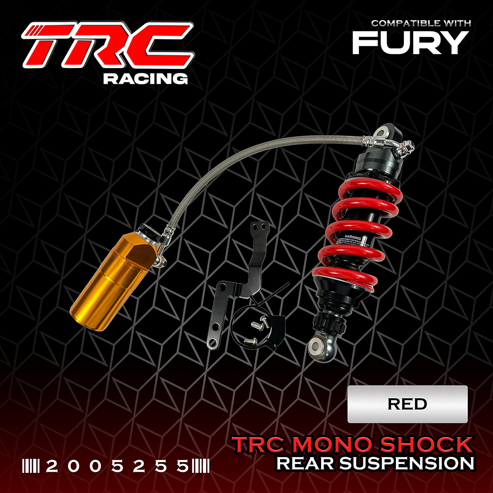 TRC Racing CNC Fully Adjustable Shock 255mm Kawasaki Fury and other ...