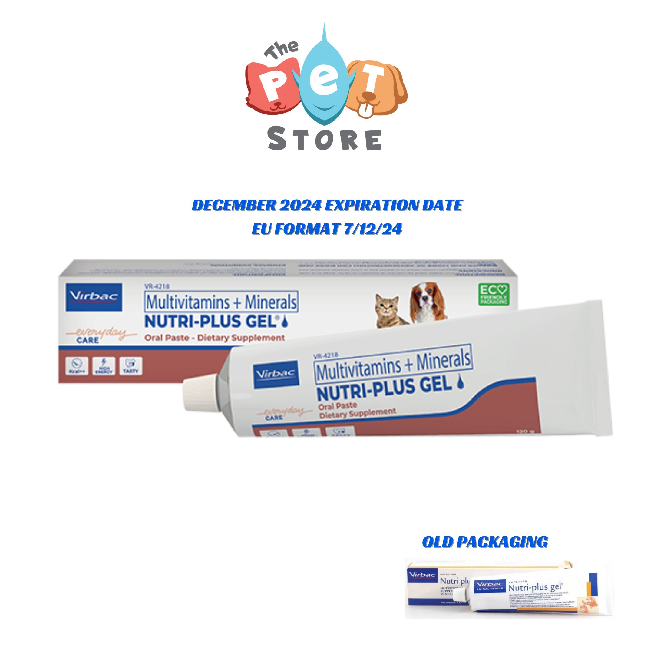 Nutriplus Gel by Virbac pet multivitamins dogs cats nutri plus ORIGINAL ...