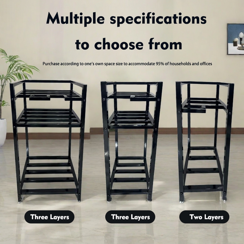 3 Layer Water Rack Stand Water Container Rack Stand Metal Water Gallon ...