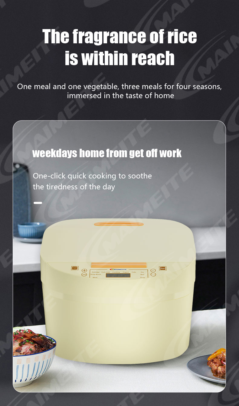 Maimeite Rice Cooker Large Capacity 6.0l Home Multifunctional ...