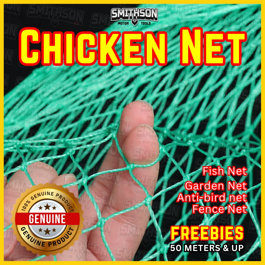 Smithson Range Net 5/10meters Chicken Net Lambat Fishnet Screen Fence ...