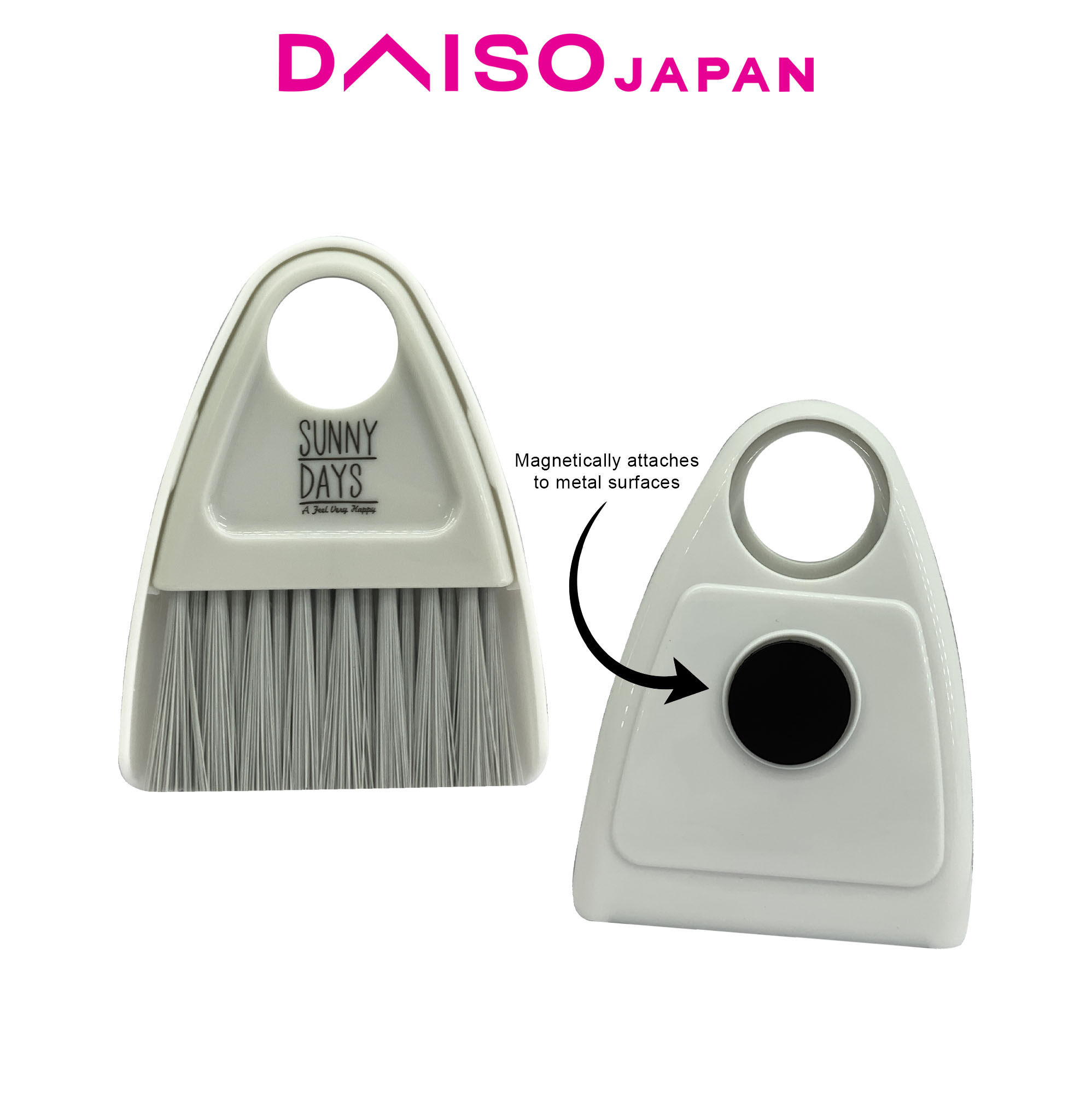 Daiso Magnetic Type Mini Dustpan and Broom | Shopee Philippines