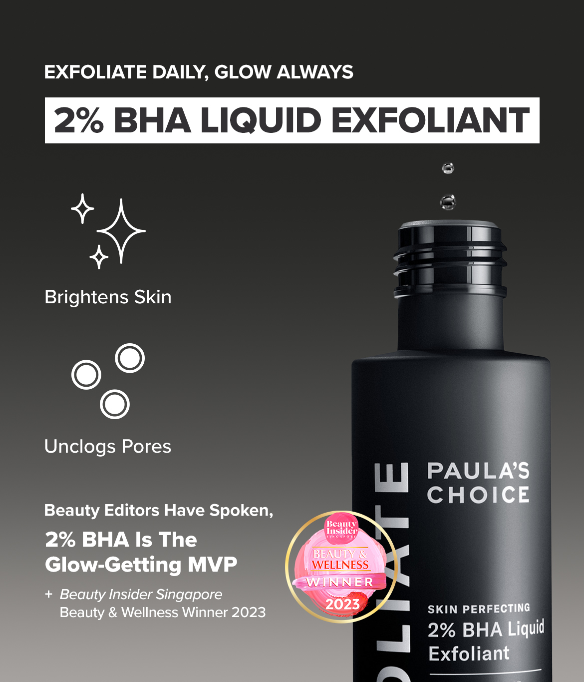 Paula's Choice Skin Perfecting 2% BHA (Salicylic Acid) Liquid ...