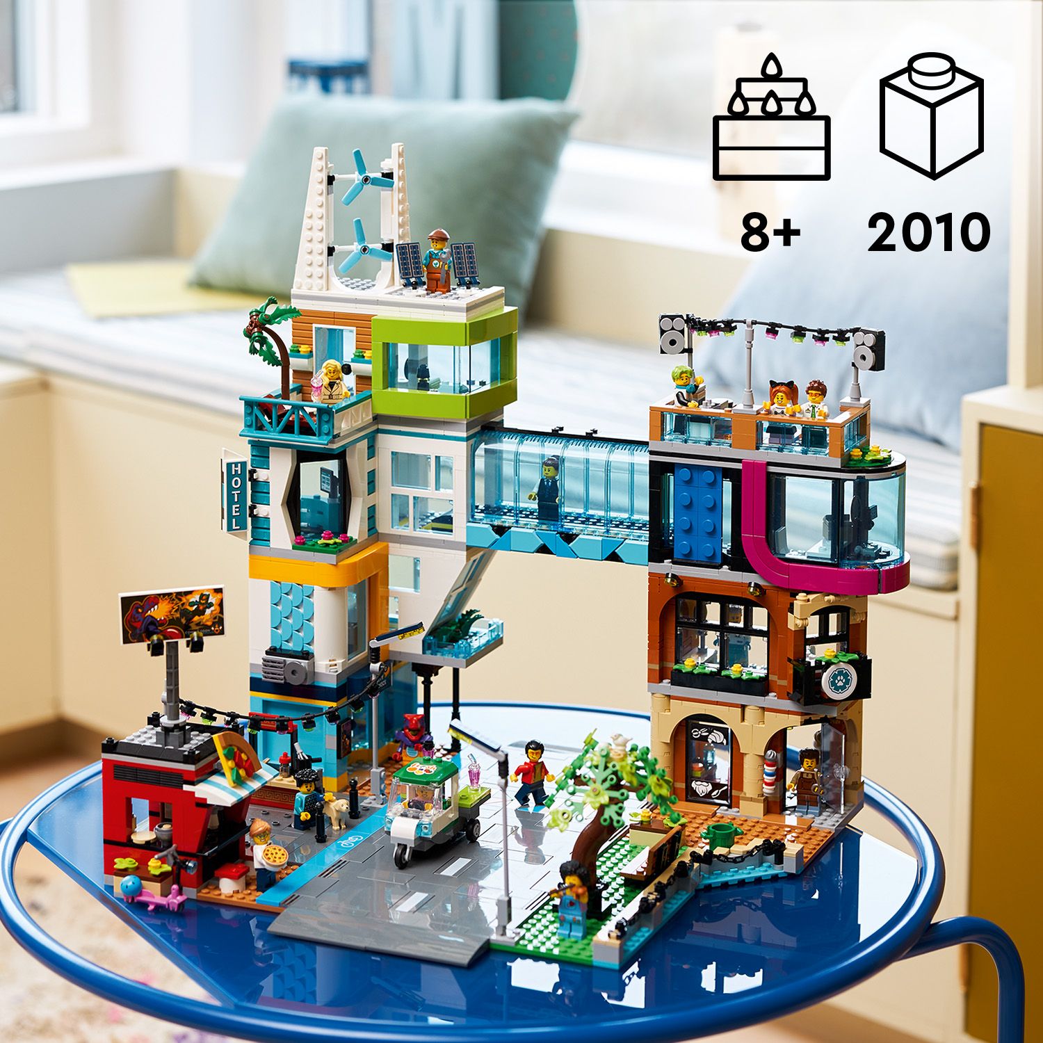 LEGO City 60380 Centre Building Toy Set (2,010 Pieces) | Shopee Philippines