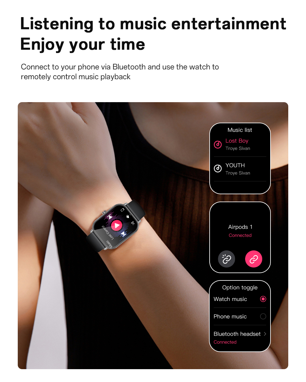 Aolon GTS ULTRA Smart Watch Original 100+ Sport Modes Rich Applications ...