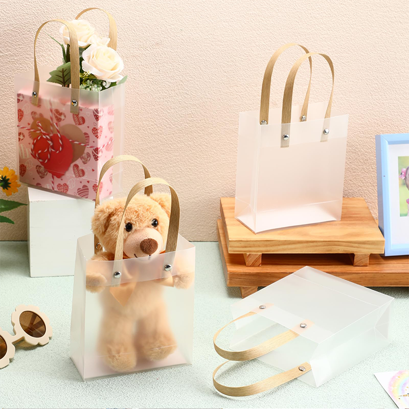 PVC Loot bag Small gift bagBbags for gifts Clear paper bag PVC hand bag ...