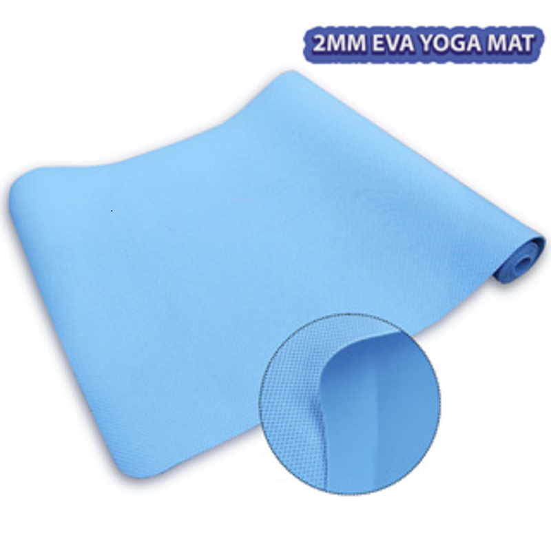 2mm Eva Yoga Mat Exercise Pad Non-Slip 173 x 61cm | Shopee Philippines