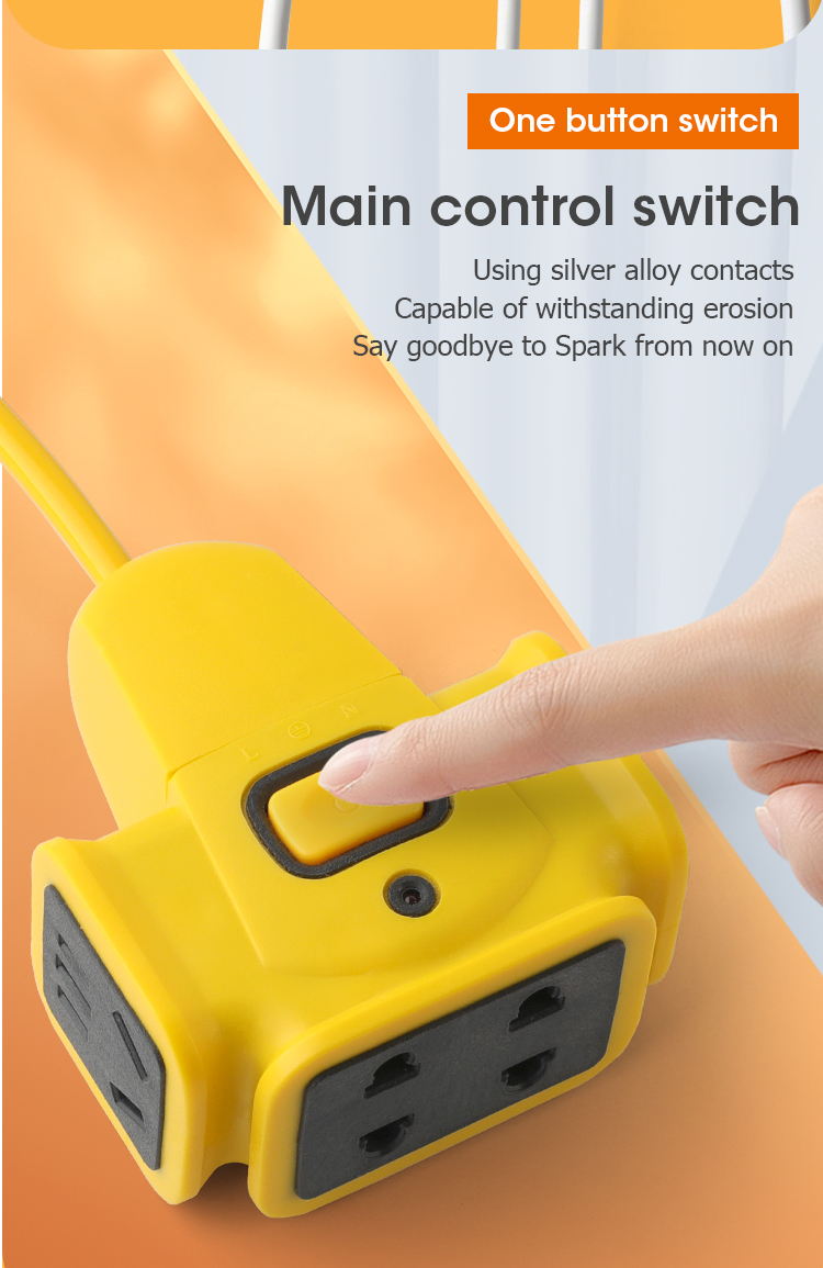 Centrix Extension cord electric vehicle charging socket long plug row 2 ...