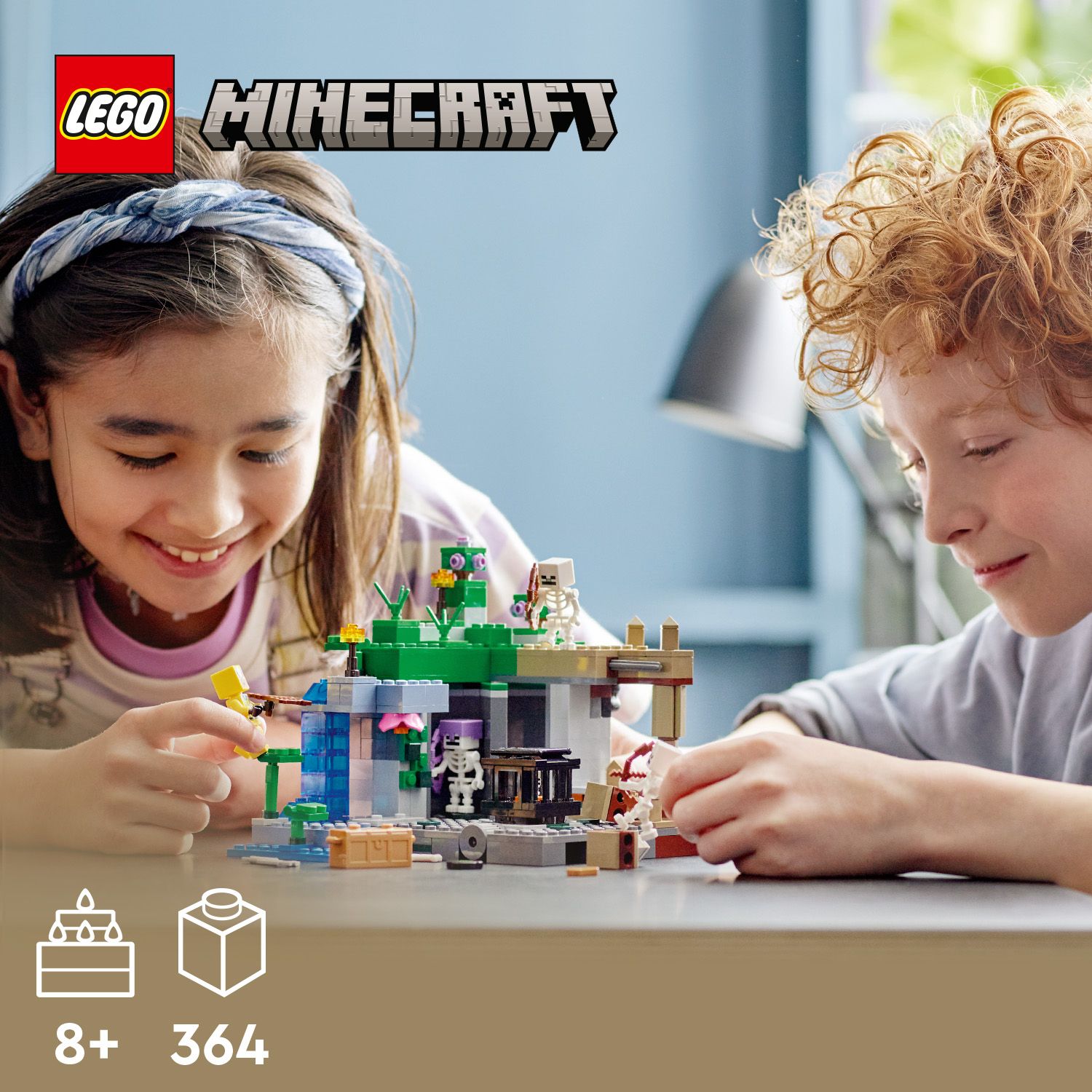 LEGO® Minecraft 21189 The Skeleton Dungeon, Age 8+, Building Blocks ...