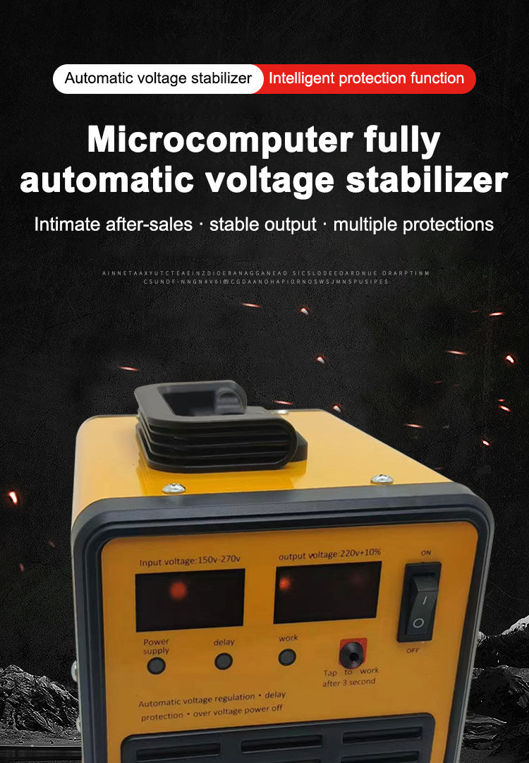 AVR 2000 Watts Automatic Voltage Regulator SVR-3000VA/2000VA/1000VA/500VA Servo Type AVR Time ...