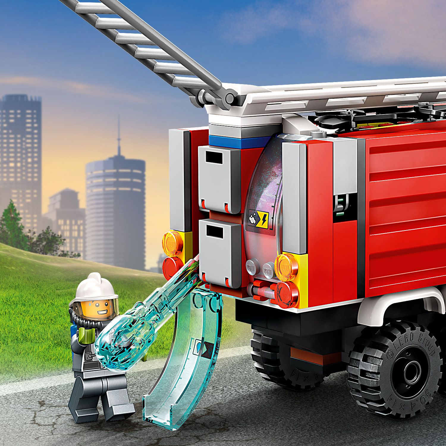 LEGO City 60374 Fire Command Unit Building Toy Set (502 Pieces ...