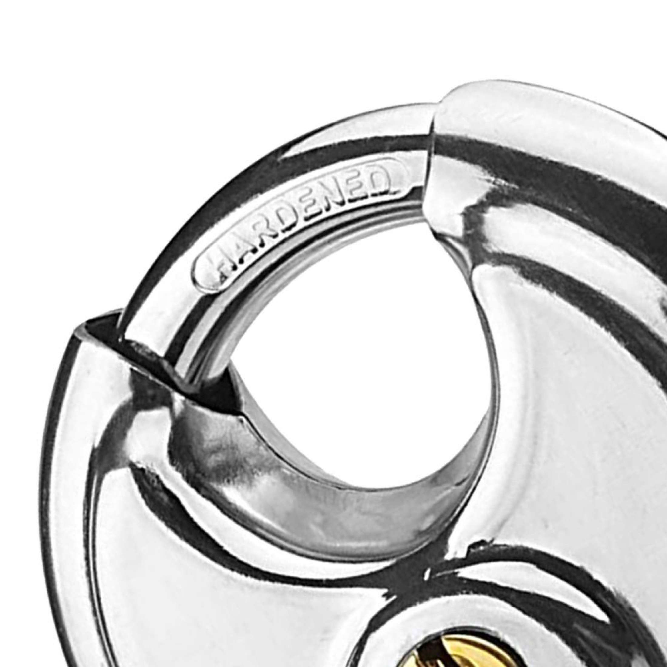 Anti-Theft Disc Padlock Stainless Steel Round Disc Lock waterproof for ...