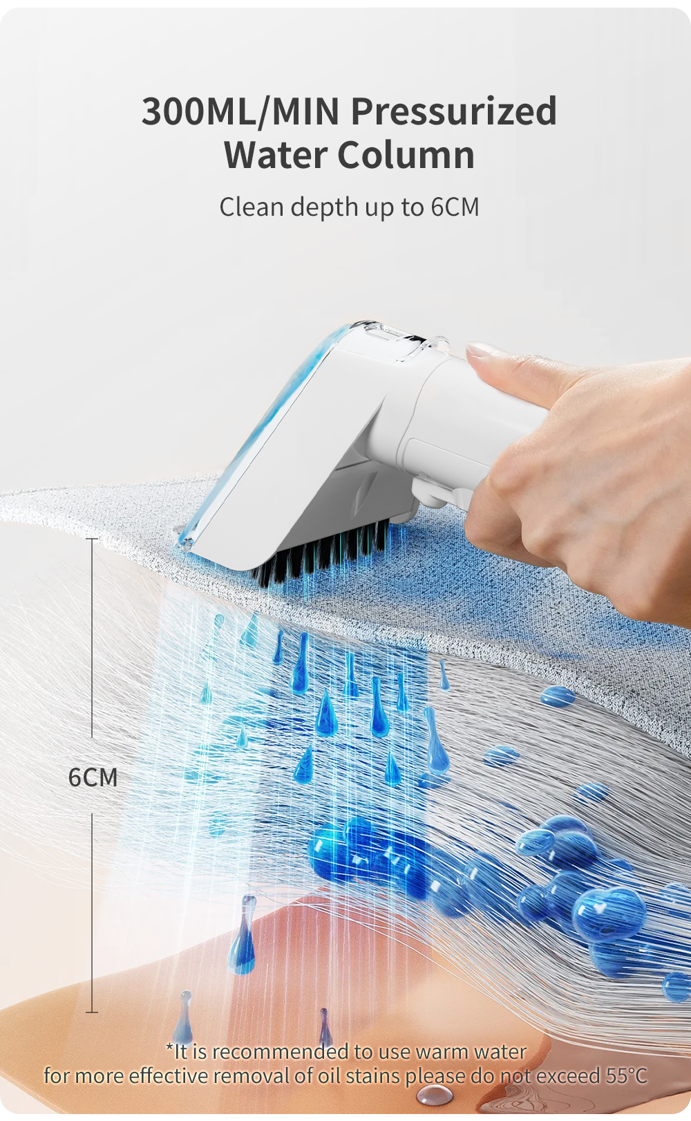 Simplus Wet and Dry Vacuum Cleaner Spot Cleaner Carpet & Upholstery ...