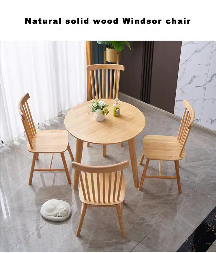 Solid Wood Table Square/Round Table 40/60/70/80 CM Nordic Wooden table ...