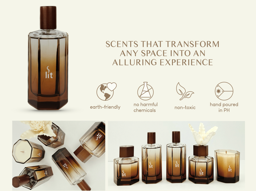 Lit Air Mist Fresh Bamboo 100mL | Shopee Philippines