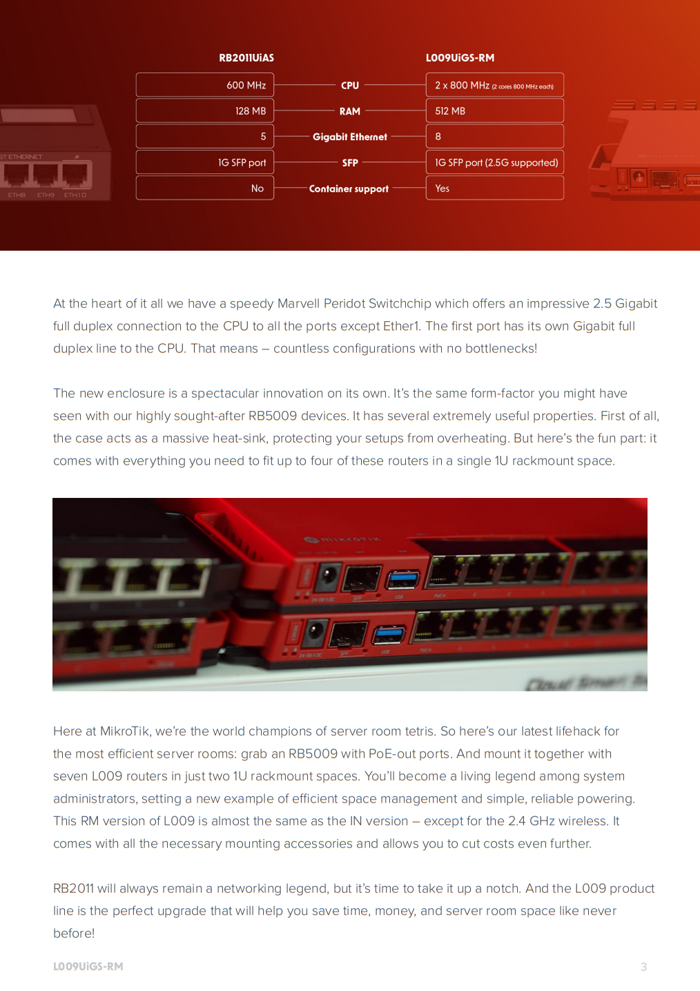 [NEW] MikroTik L009UiGS-RM Router w/ dual-core ARM CPU, (8) Gigabit ...