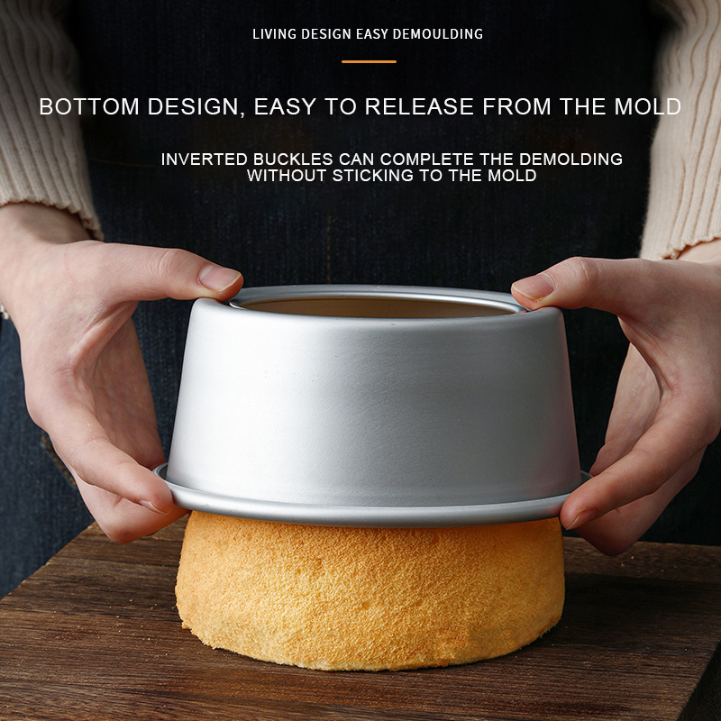 4/6/8/10 inch Anode Baking Pan Removable Bottom Nonstick Aluminum Alloy ...