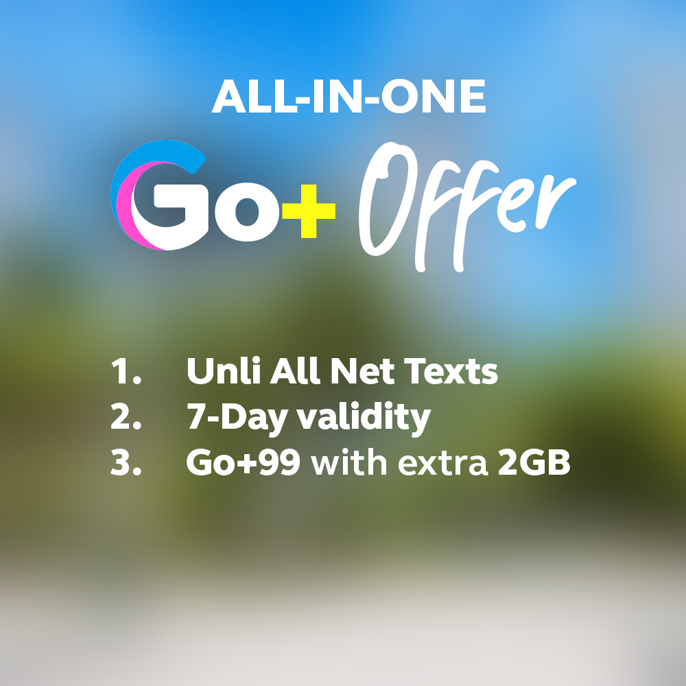 Go+SIM P149 with Up to 38GB data & UNLI All Net Texts for 7Days ...