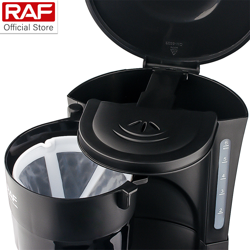 RAF Coffee Maker 600ML Coffee Machine Household Americano Drip Electric ...