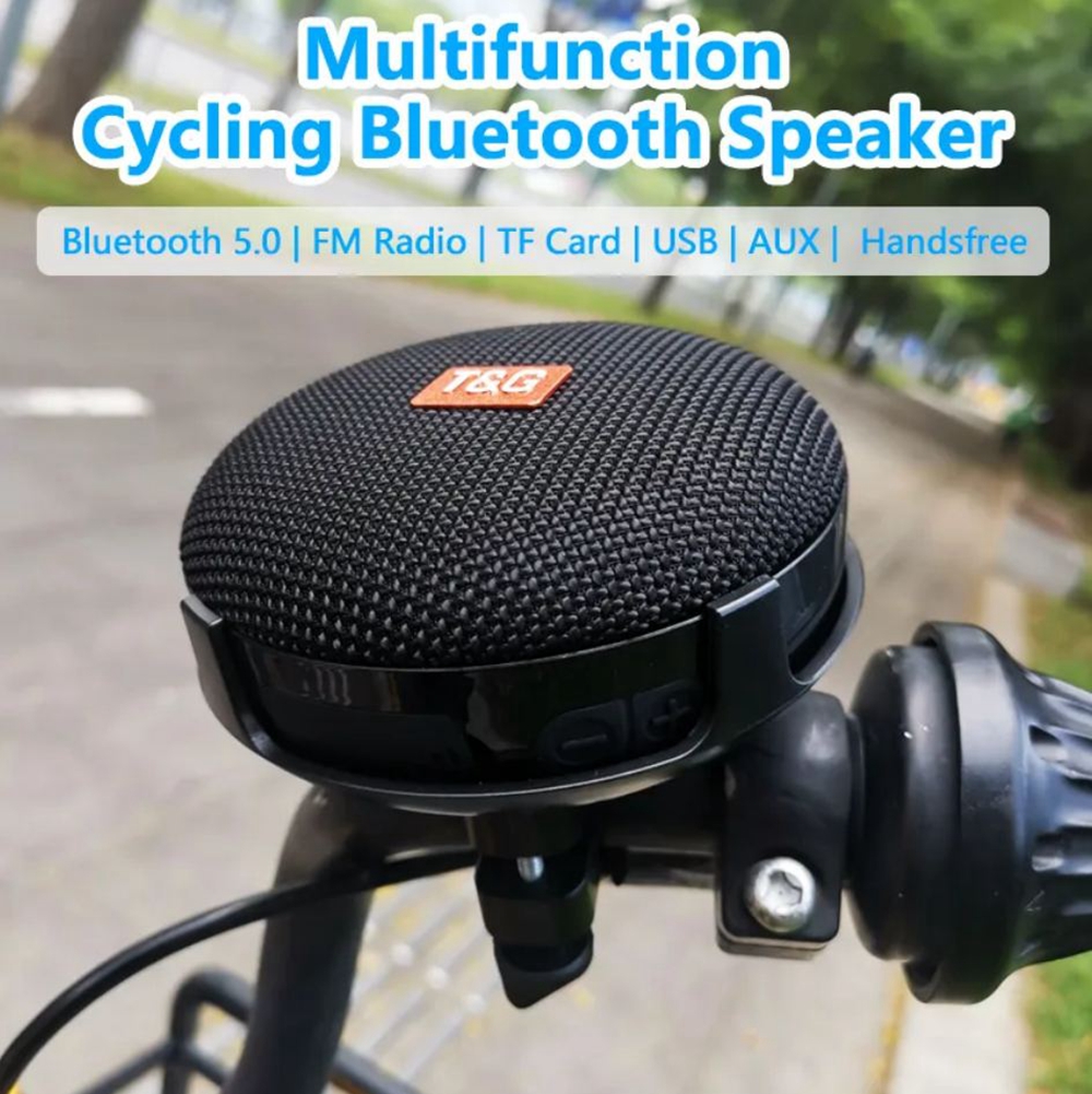 T&G TG-352 TWS Round Portable Wireless Multi Function Outdoor Cycling ...