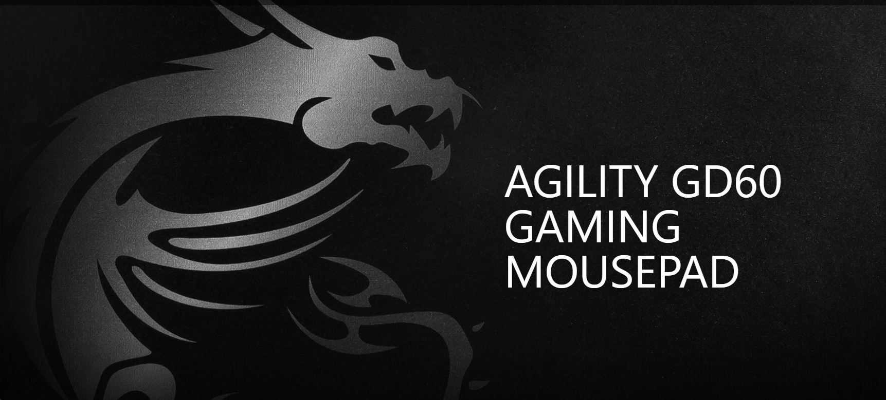 MSI AGILITY GD60 Gaming Mousepad | Shopee Philippines
