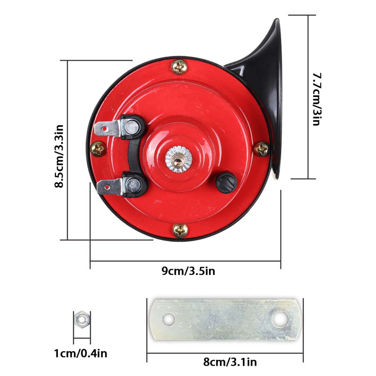 2PCS 12V Motorcycle and Car Super Loud Horn High Quality Durable ...
