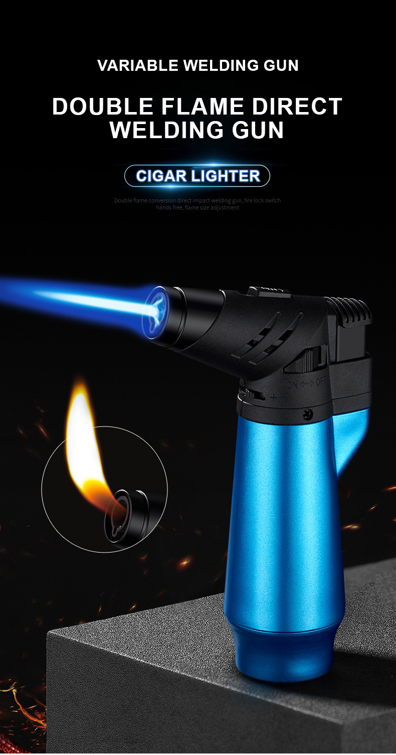 Hoba Filled jet torch lighter gas flame brazing gun toolfor kitchens ...