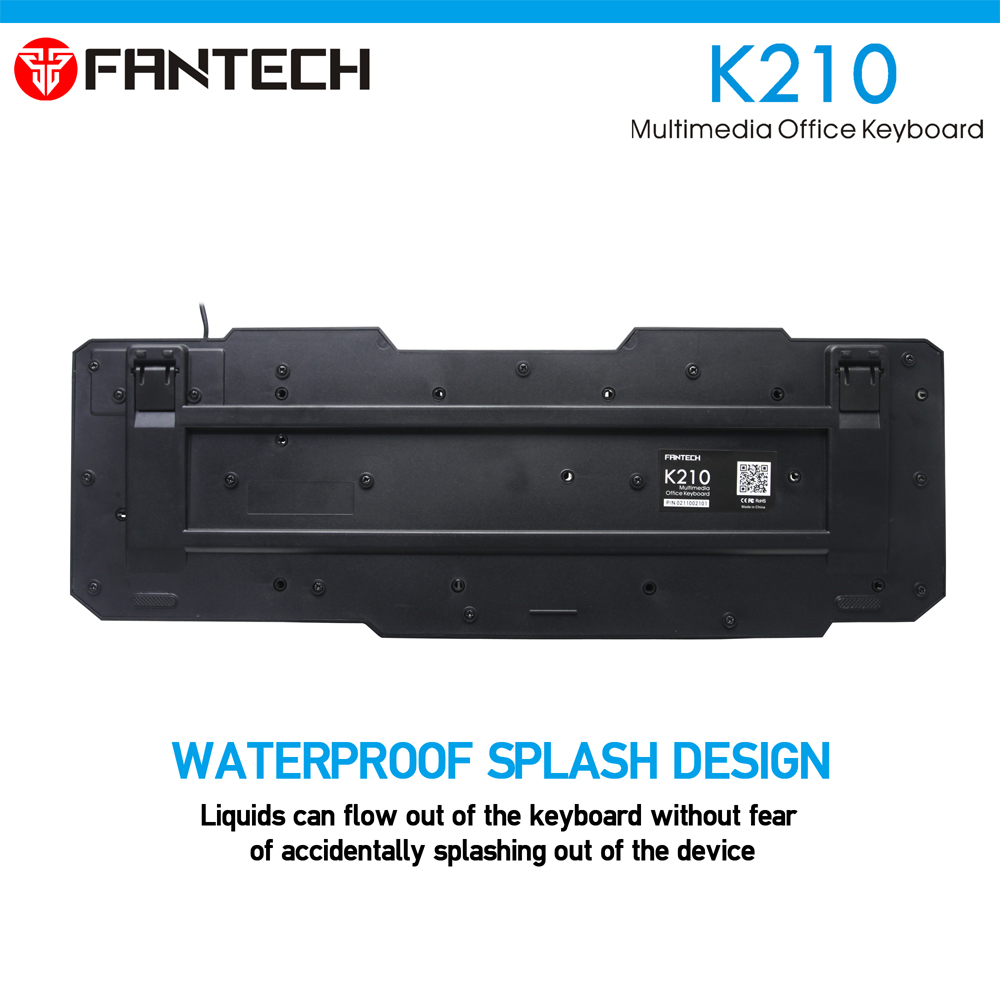 Fantech K210 Multimedia Office Keyboard Strong & Durable with ...