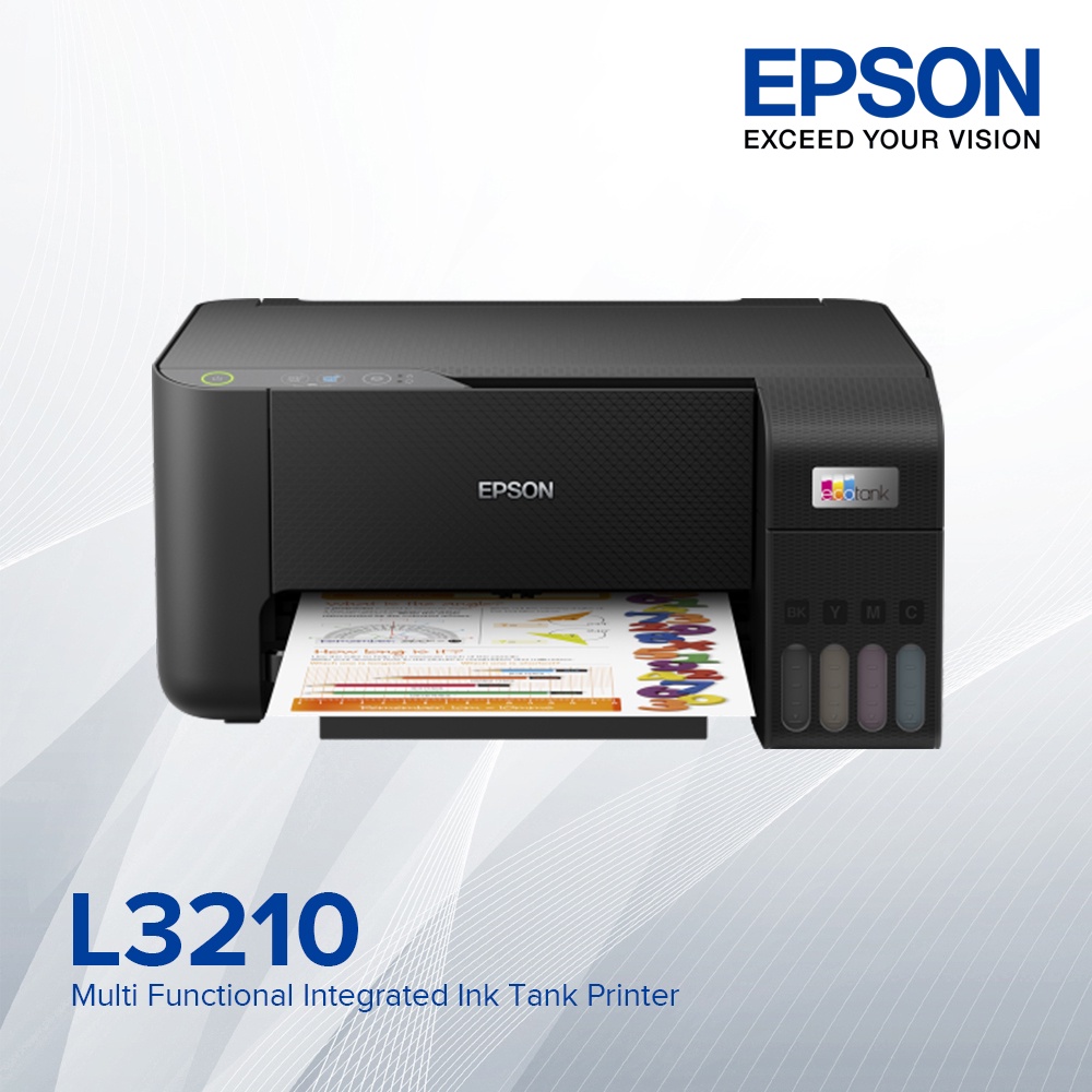 Epson L3210 Multi Functional Integrated Ink Tank Printer, Epson Printer ...