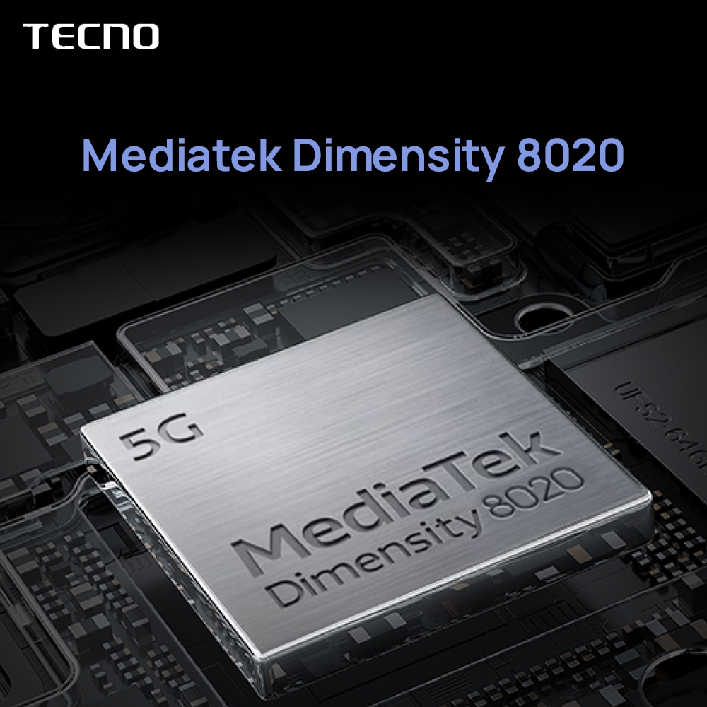 TECNO Camon 20s Pro 5G Smartphone | 8GB RAM, 256GB ROM | MTK Dimensity ...