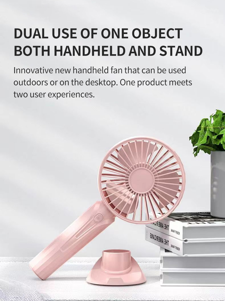 ICON Mini Fan Rechargeable 5000mAh Portable Handheld Handy USB Cooling ...