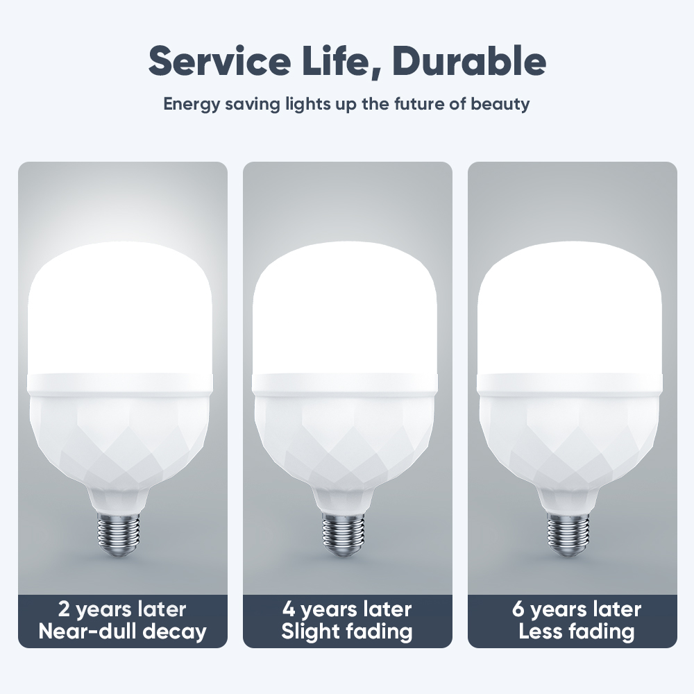 Mitsushi E27 LED Bulb Bumbilya White Daylight LED Bulbs Lights Lamp 5W ...