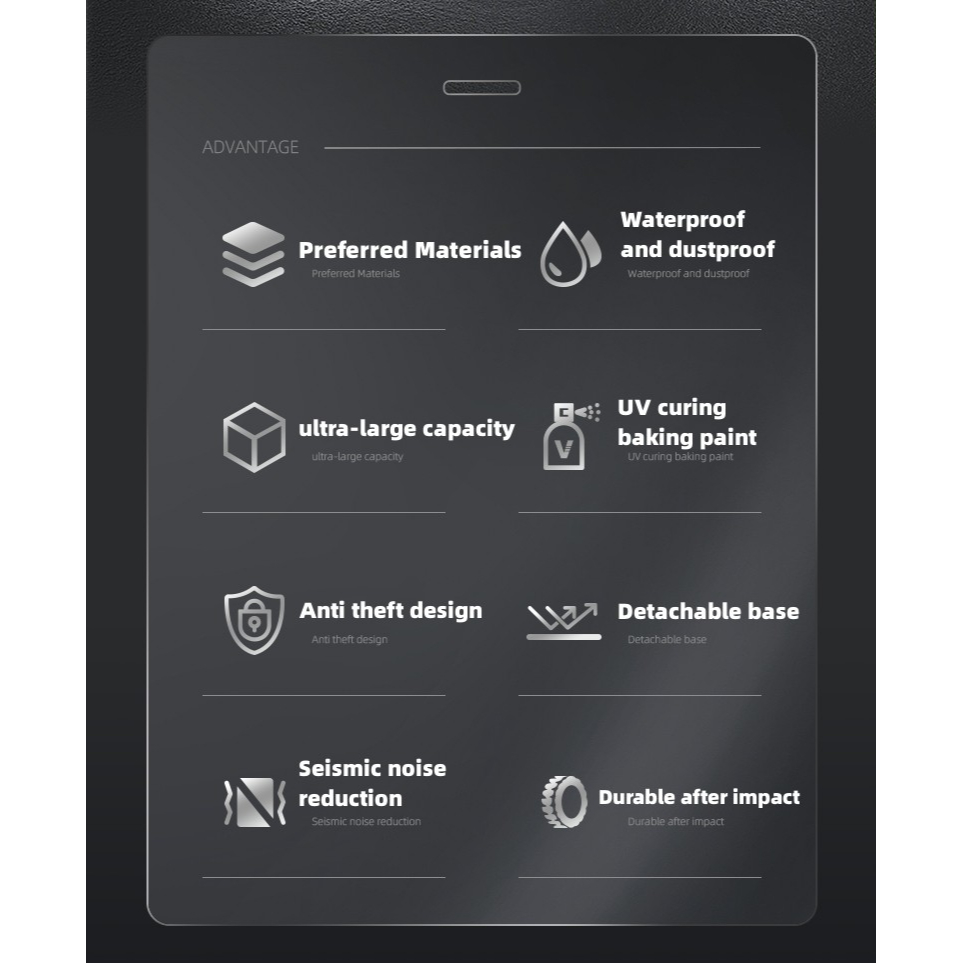 VGV Motor Top Box Motorcycle Box 45LMotorcycle With Base Plate Top Box ...