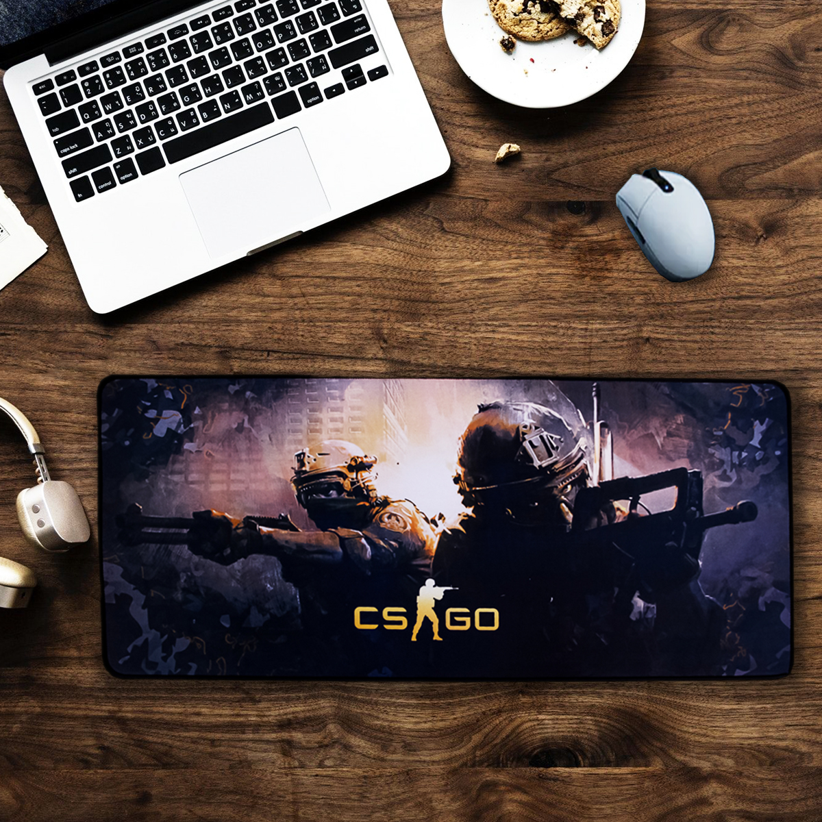 Cartoon pattern extended game mouse pad 70cm x 30cm non-slip natural ...