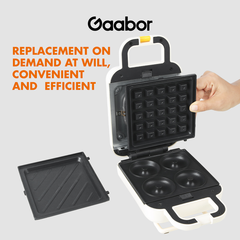 Gaabor Portable Sandwich Waffle Maker Multifunctional Breakfast Machine ...