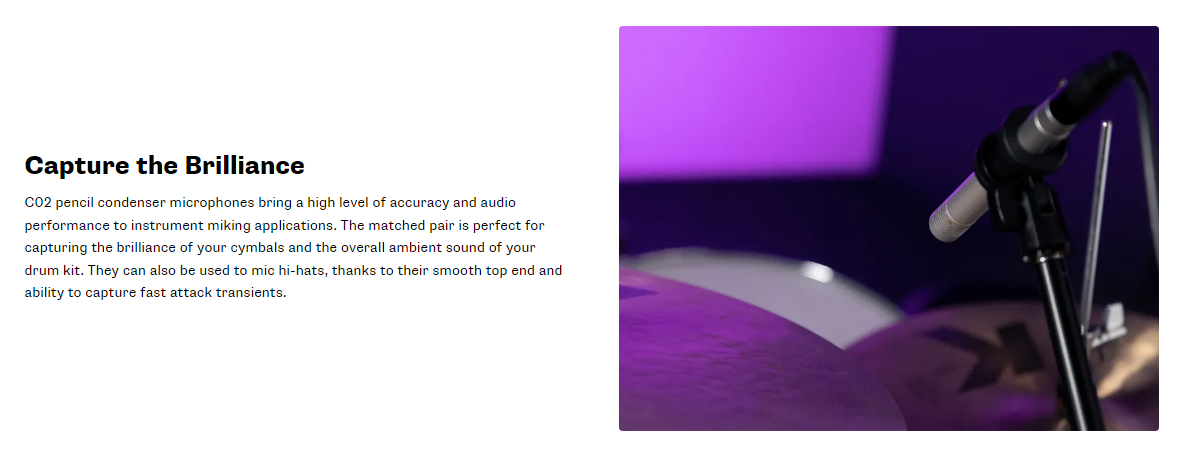 Samson DK70 7pcs / 5pcs Drum Mic Set Q71 Kick, 4X Q72 Dynamic & 2X C02 ...