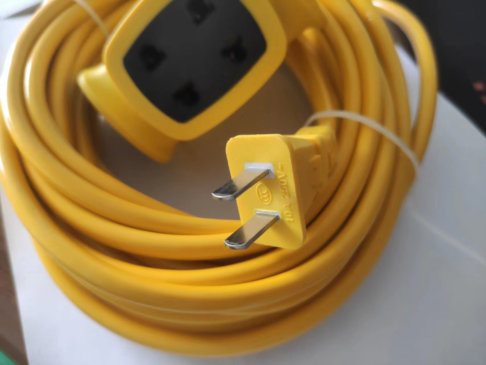 5/10/20/30M Extension Cord Extra long Plug-in Power Strip Electric ...