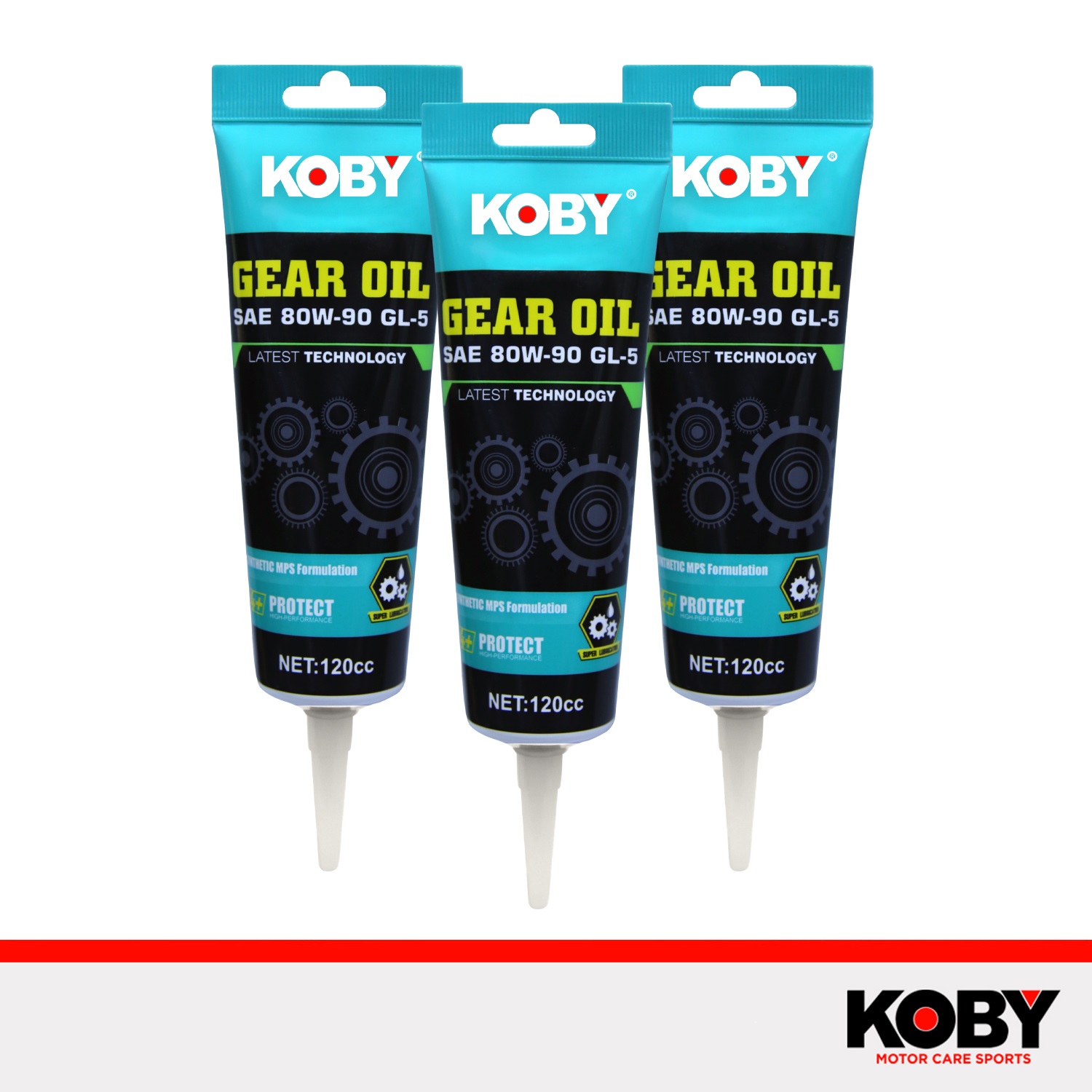 KOBY MOTOR CARE GEAR OIL SAE-80W-90 GL5 120CC | Shopee Philippines