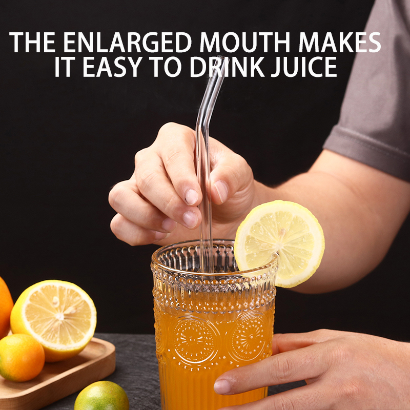 1pc Reusable Glass Straight pipe Elbow pipe elbow pipe Borosilicate or ...