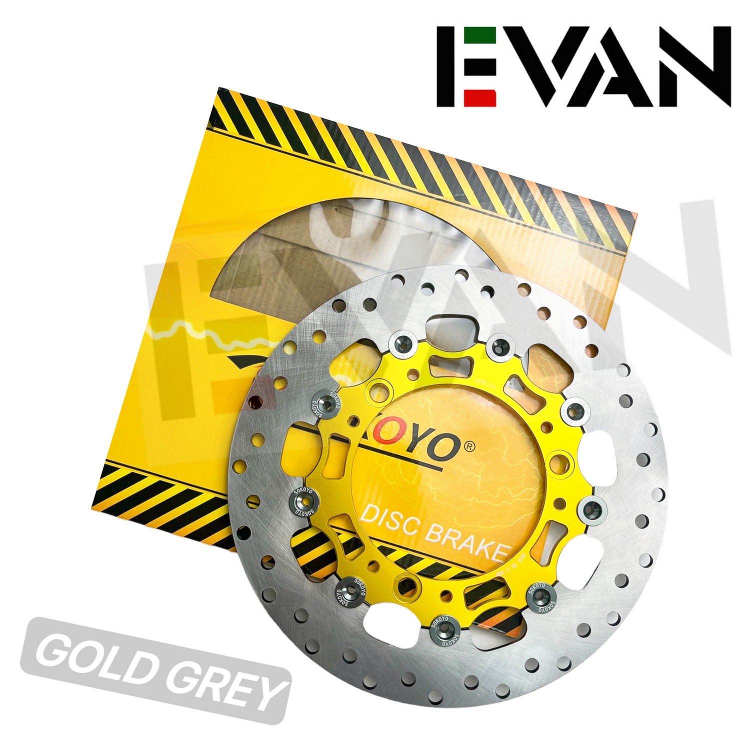 EVAN.PH Front Disc Brake For Yamaha Nvx 155/ Nmax 155/Aerox 155 Rotor 260MM 3 Holes Motorcycle ...