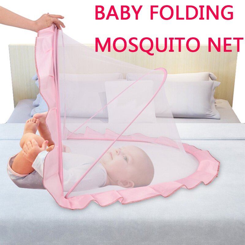 Baby Mosquito Net,Folding Portable For Newborn 0-8 Months Baby Bed Net ...