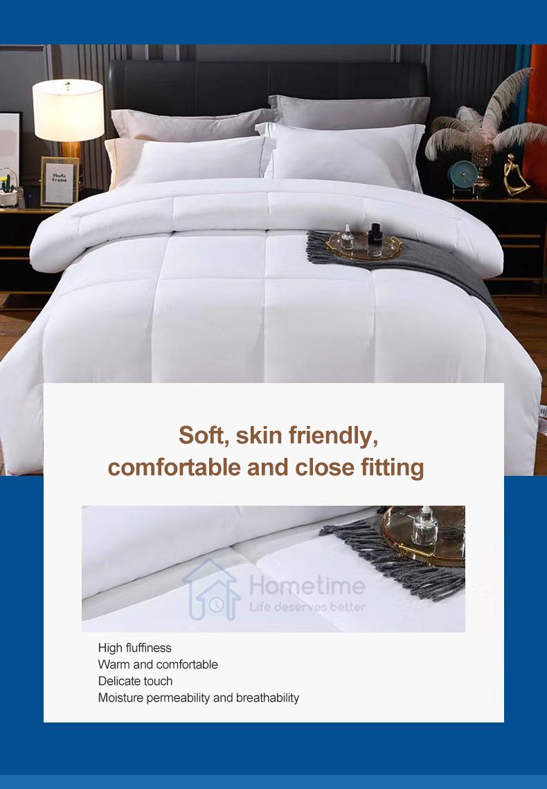 Thick White Duvet Filler Comforter Hotel Kumot queen Comforter single ...