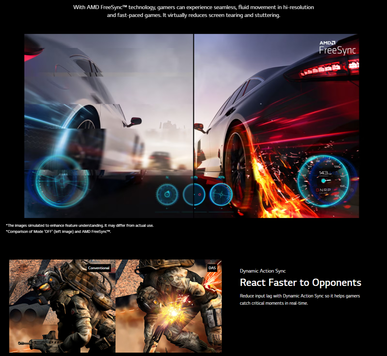 LG 24MP400-B 23.8" 1080p IPS 75Hz Full HD Gaming Monitor, HDMI VGA ...