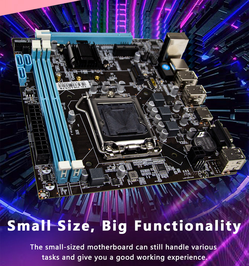 AISURIX NEW H61 Mobo Motherboard LGA1155 Socket I3/I5/I7 ATX Intel DDR3 | Shopee Philippines