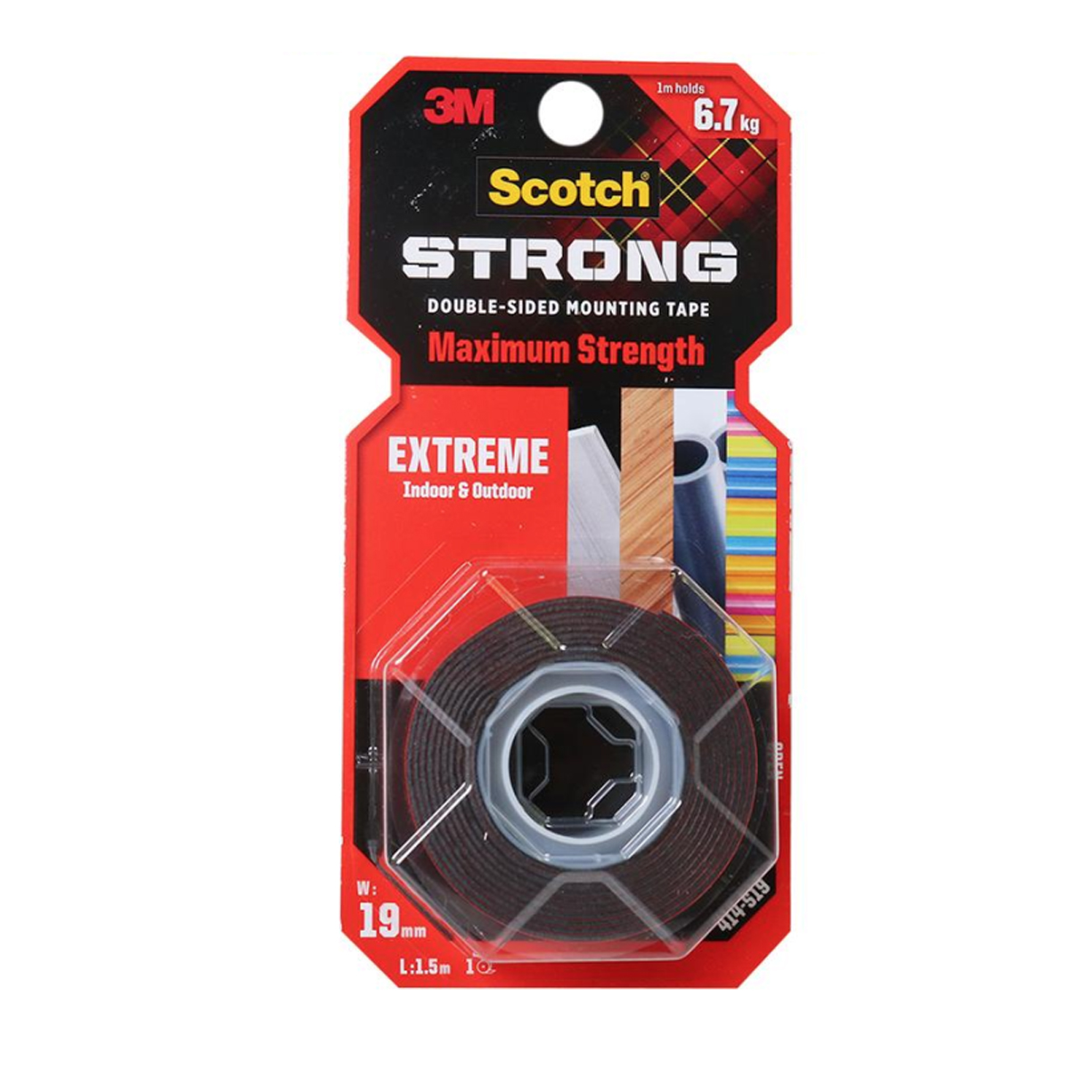 3M Scotch 414 S19 Extreme Mounting Tape 19mm x 1.5meter | Shopee Philippines