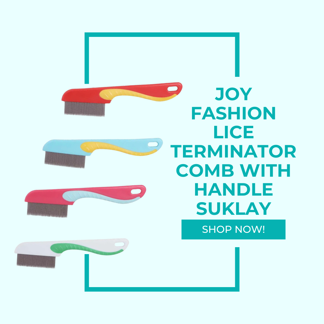 Joy Fashion Lice Terminator Comb With Handle Suklay | Shopee Philippines