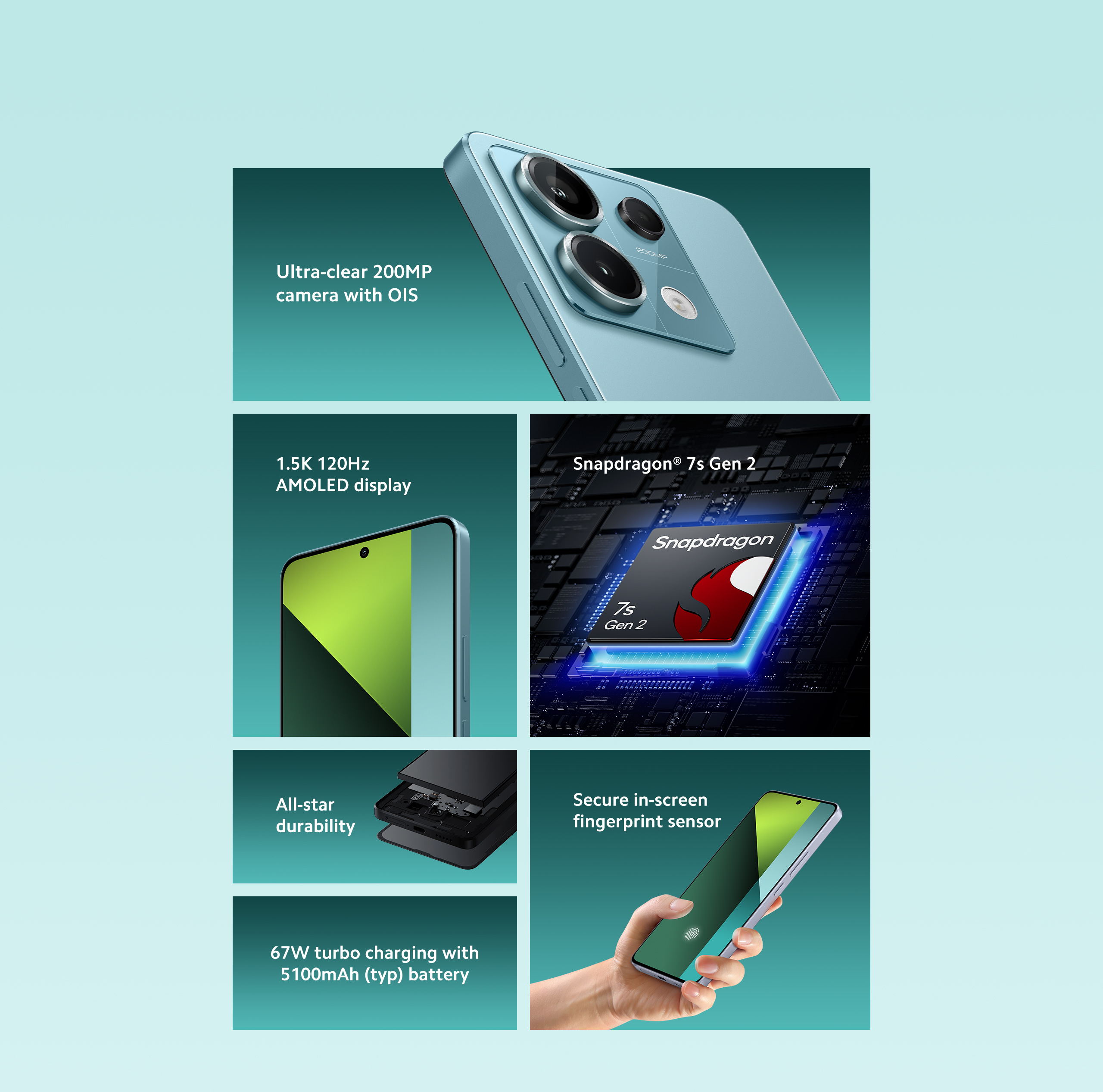 Redmi Note 13 Pro 5G 8+256G/12+512G Global Version in 1 year Warranty ...